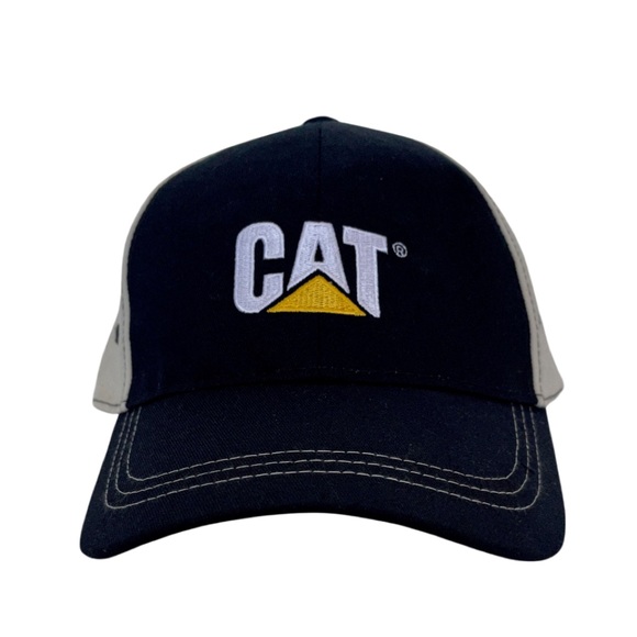 Caterpillar | Accessories | Caterpillar Cat Equipment Hatcap Osfa Tan And Black | Poshmark